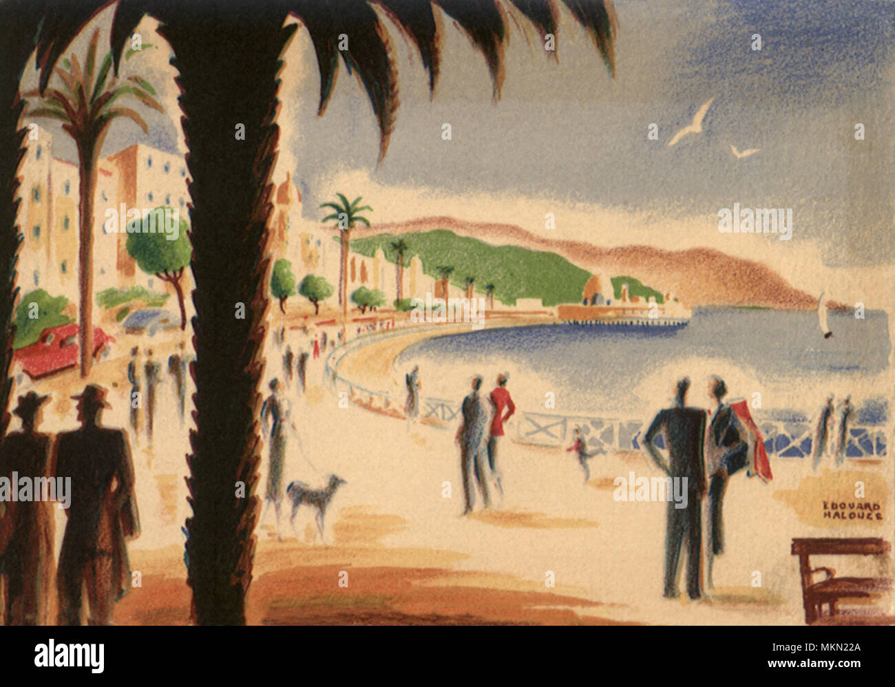 Nostalgic promenade hi-res stock photography and images - Alamy