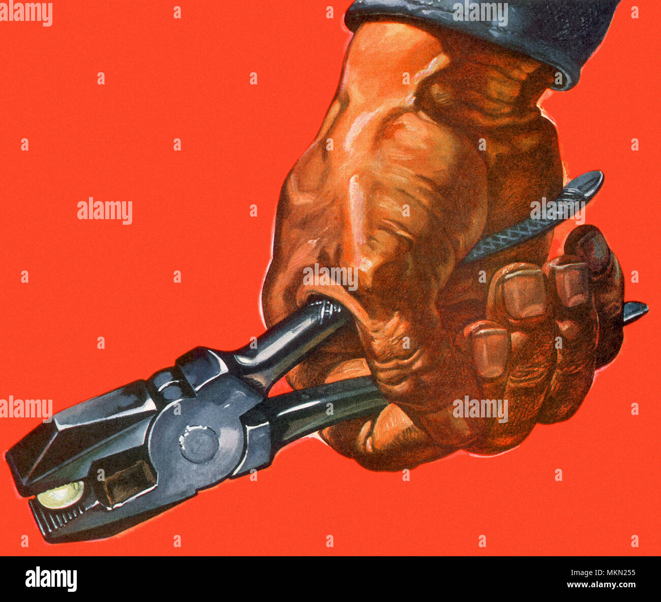 Pliers illustration hi-res stock photography and images - Alamy