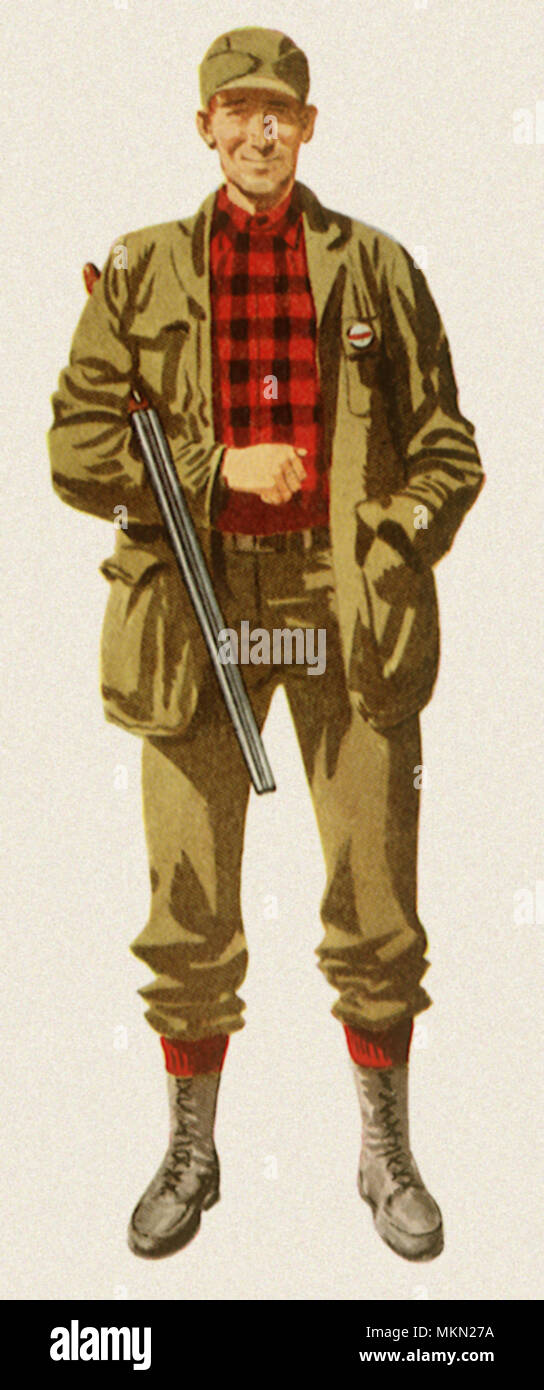 Hunter wearing red hi-res stock photography and images - Alamy