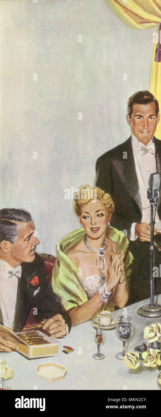 Formal Banquet Scene Stock Photo - Alamy