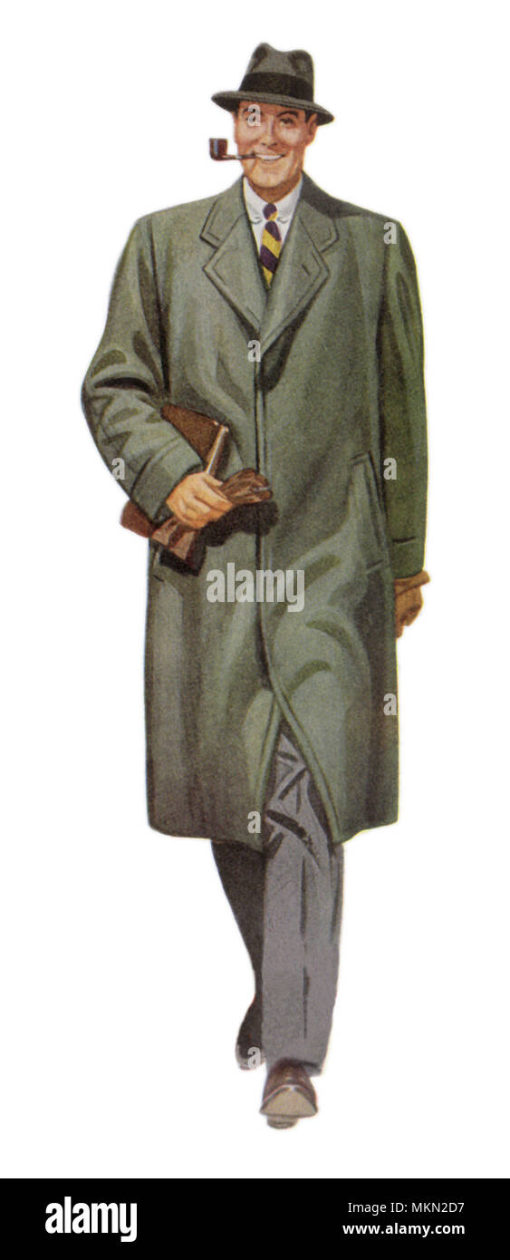 Man wearing vintage clothing Cut Out Stock Images & Pictures - Alamy