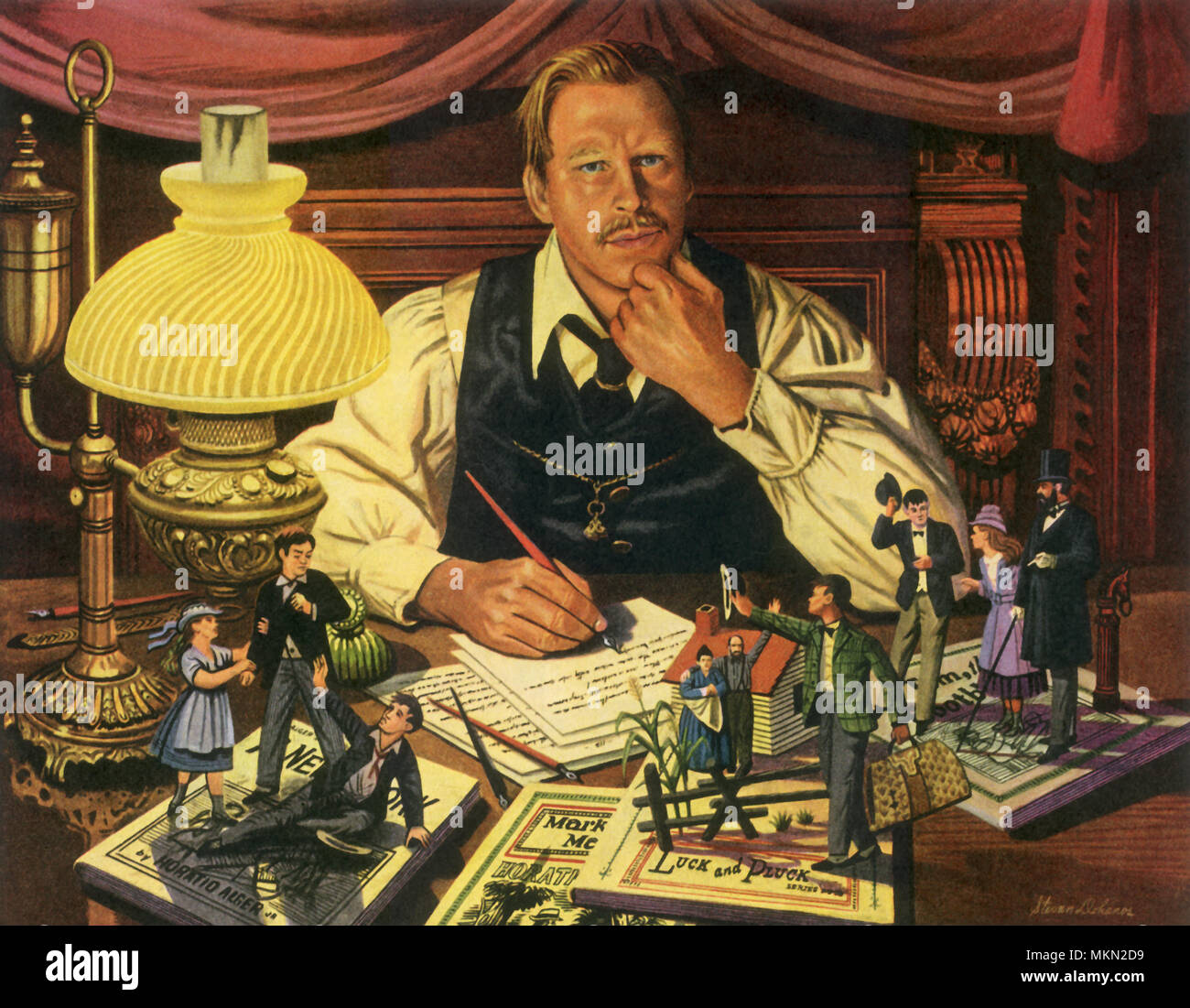 Horatio alger hi-res stock photography and images - Alamy