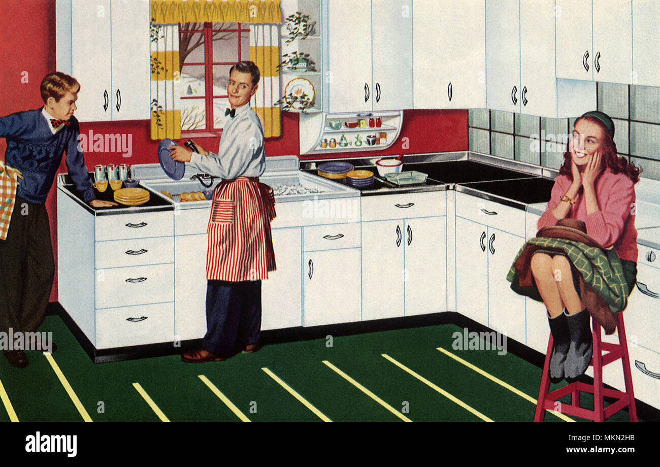 Siren of the Kitchen Stock Photo - Alamy