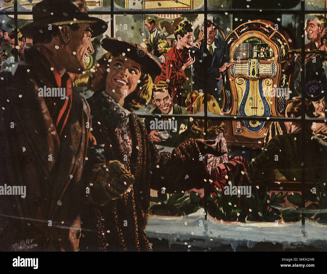 Coming In From the Cold Stock Photo - Alamy