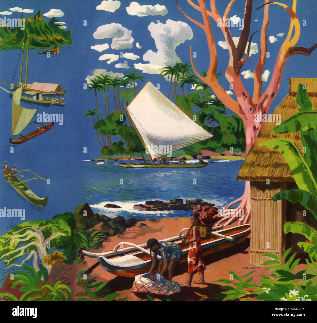 Tropical nostalgia hi-res stock photography and images - Alamy