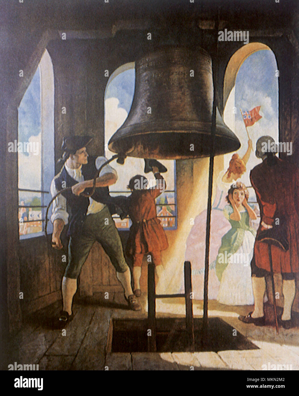 Liberty Bell Painting