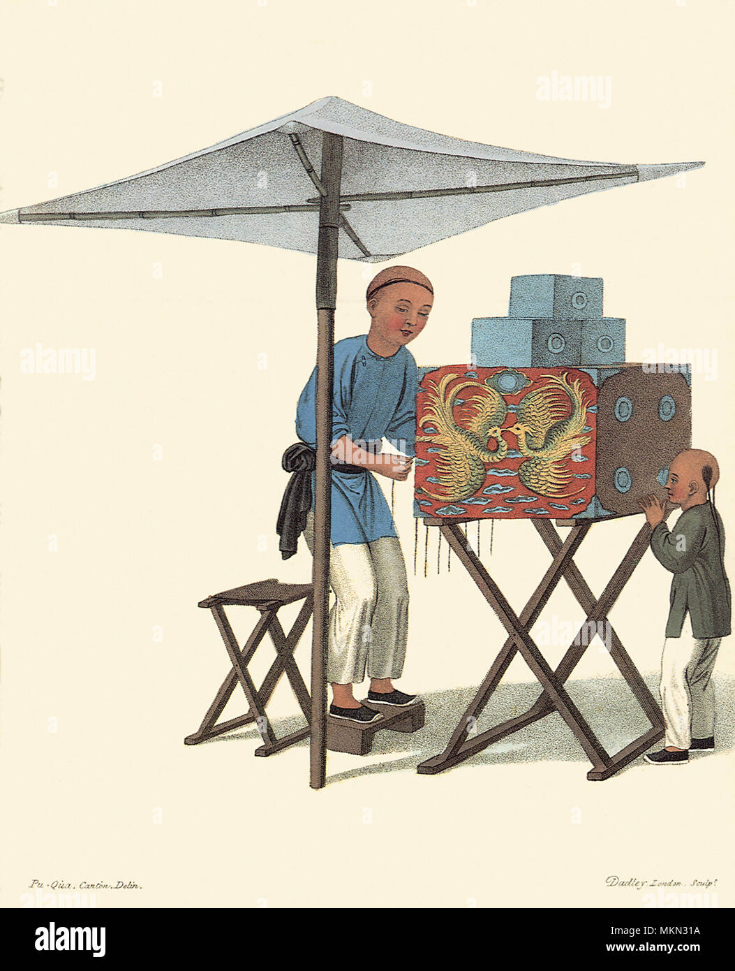 Chinese raree show hi-res stock photography and images - Alamy