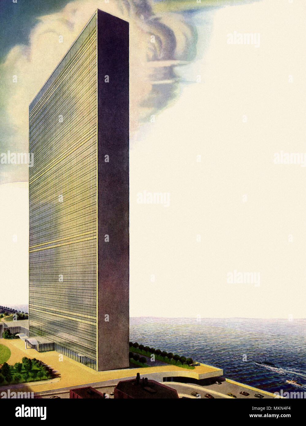 United Nations Building Stock Photo - Alamy