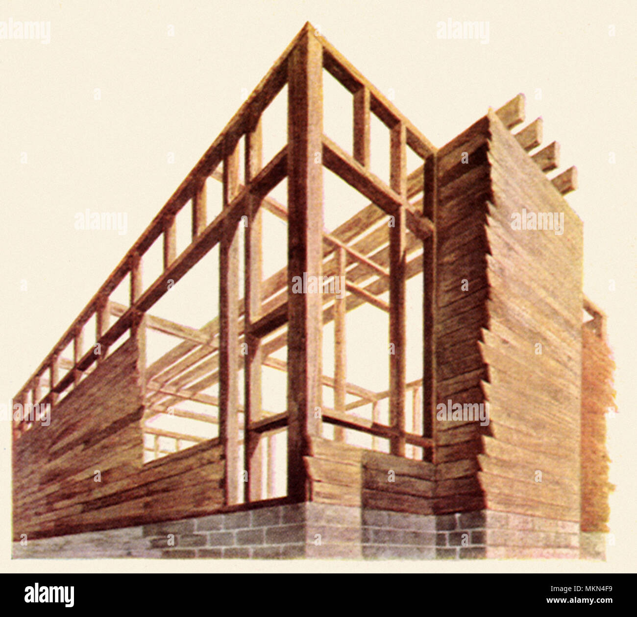 Built foundation hi-res stock photography and images - Alamy