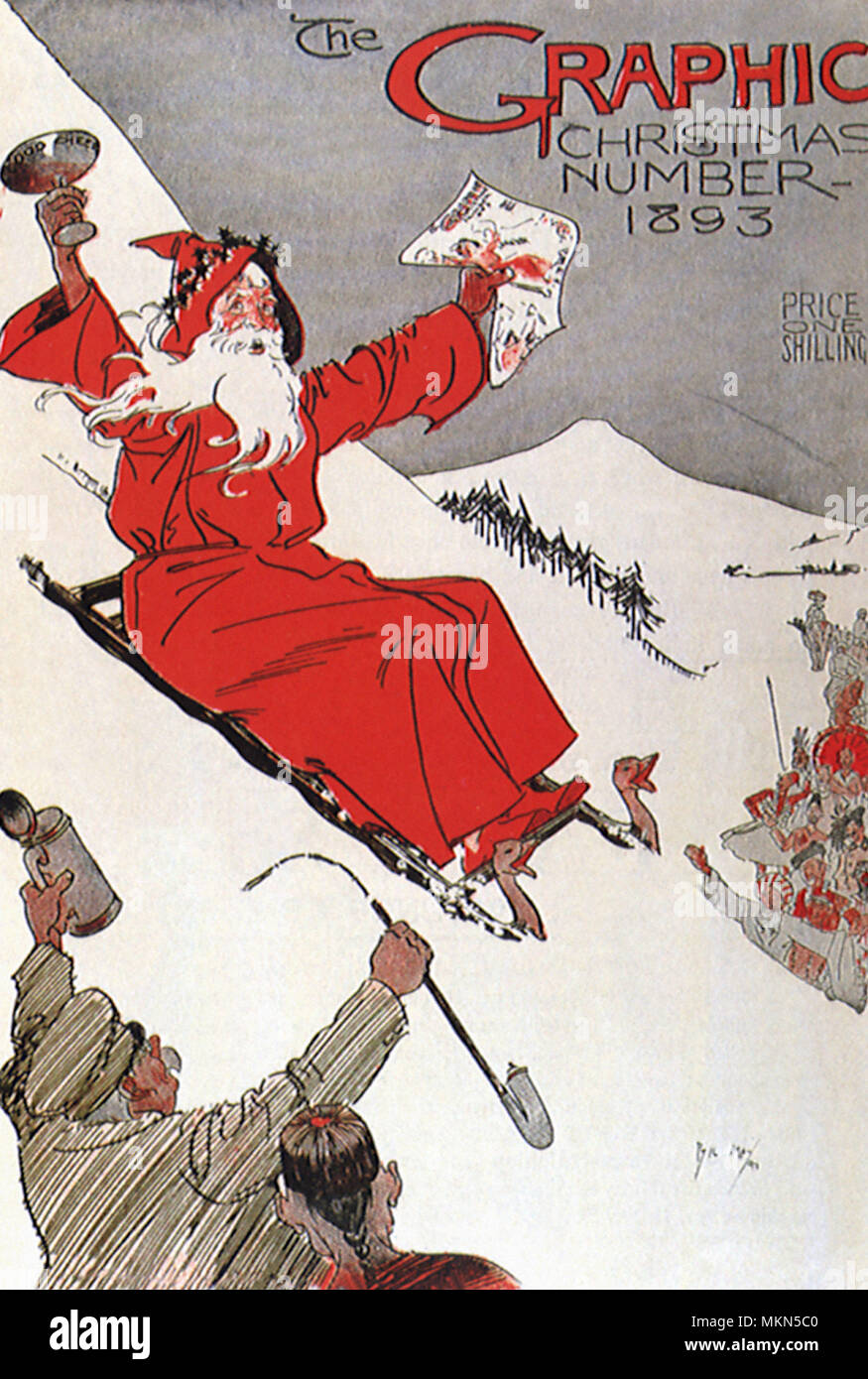 Santa claus magazine hi-res stock photography and images - Alamy