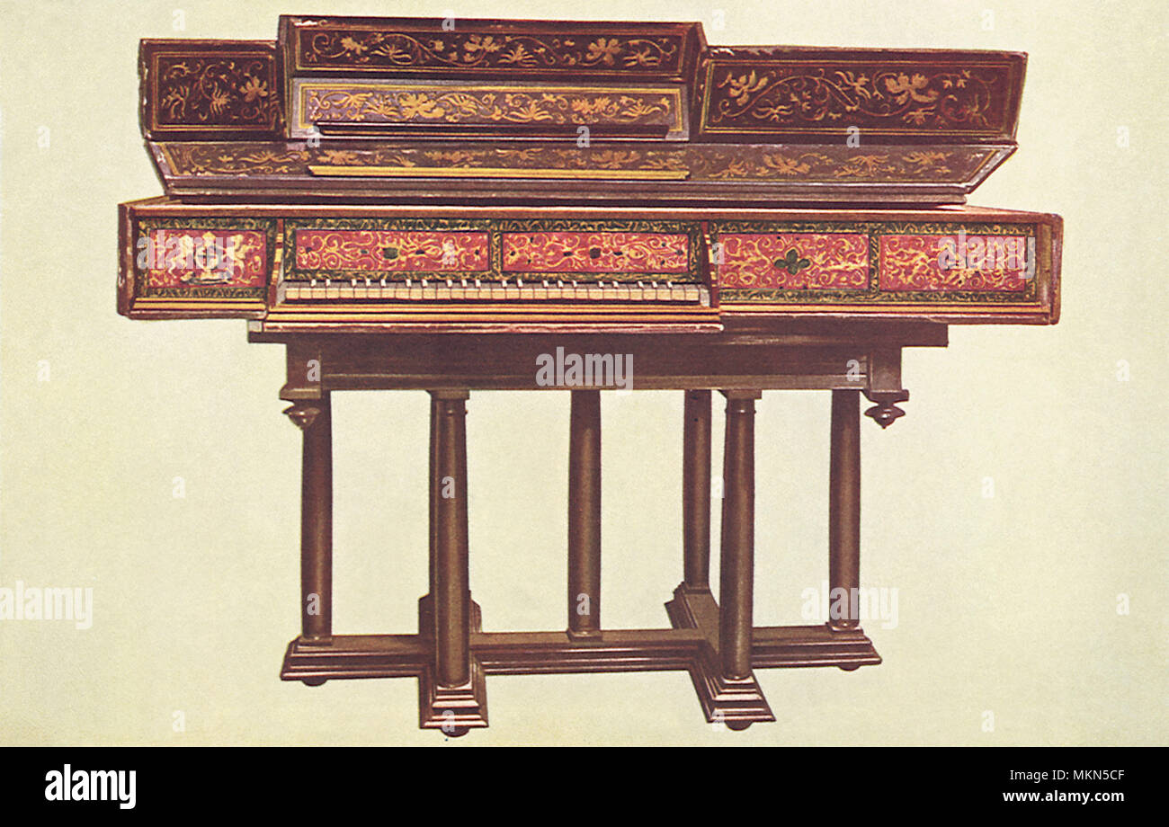 Queen Elizabeth Spinet Stock Photo - Alamy