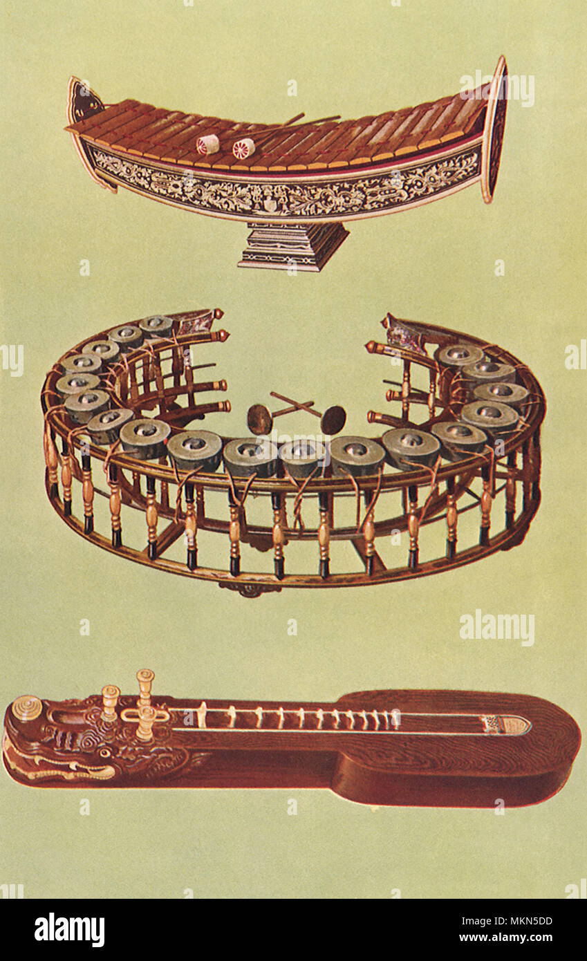Thai Instruments Stock Photo - Alamy