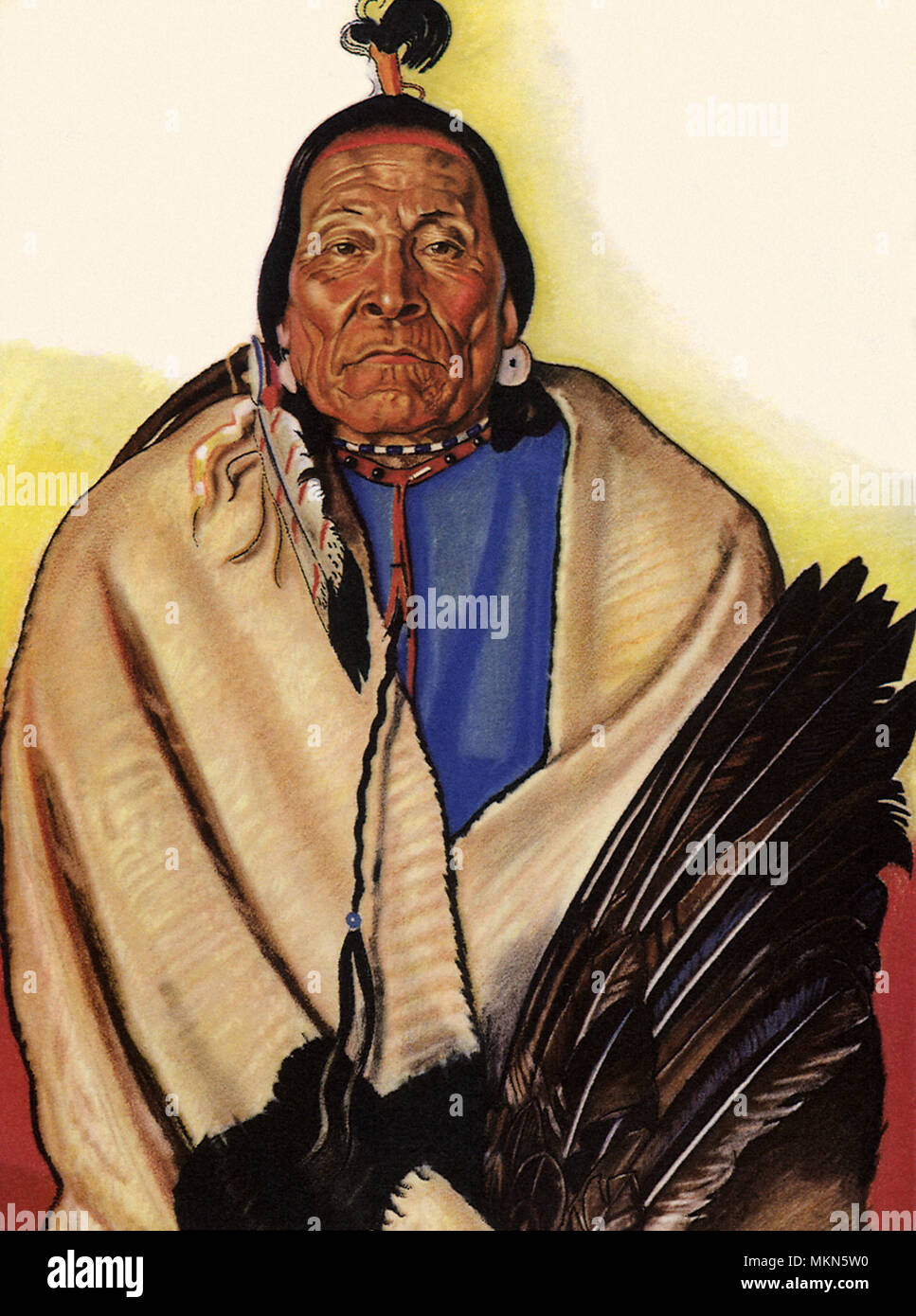 Blackfoot chief hi-res stock photography and images - Alamy