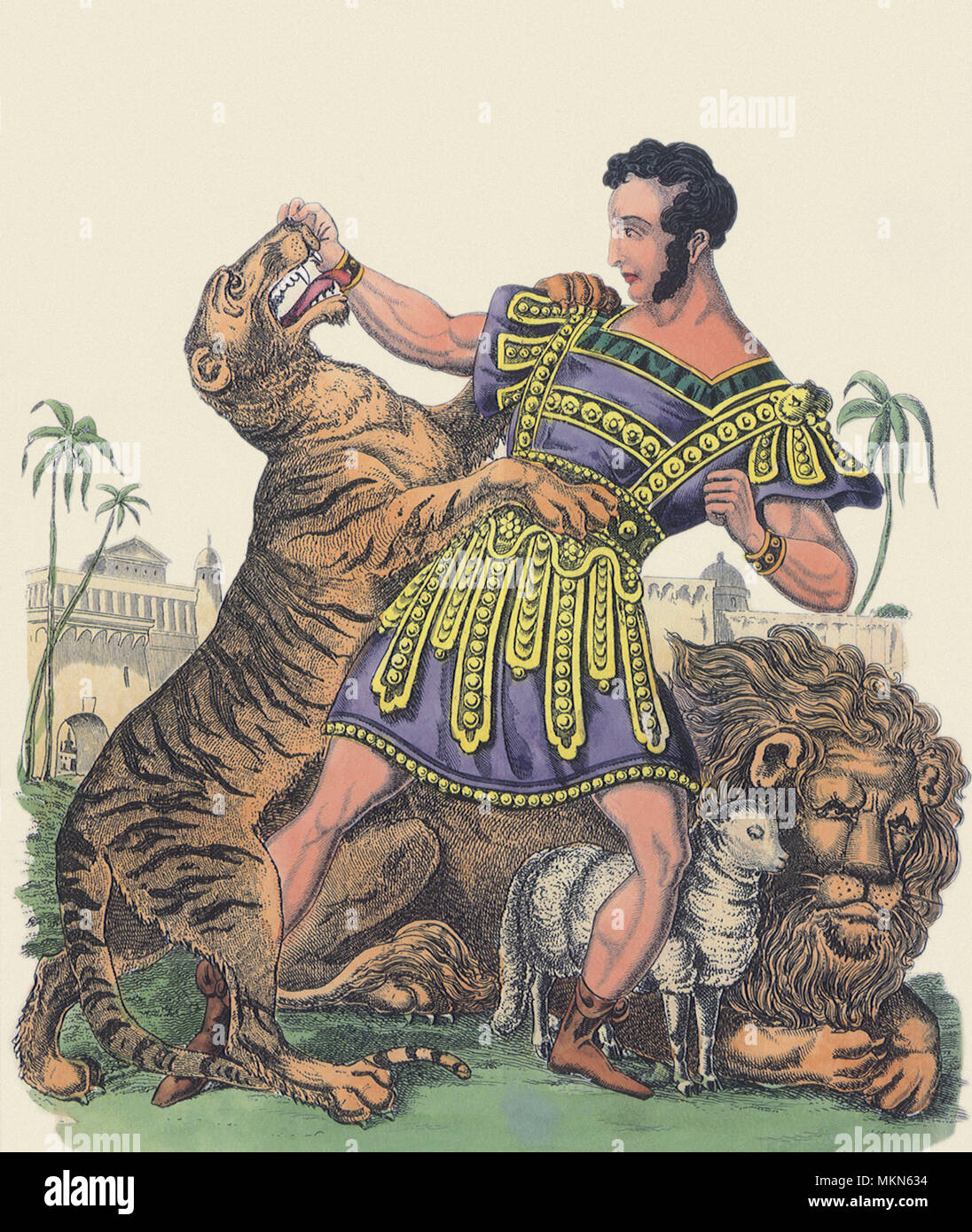 Circus tiger tamer hi-res stock photography and images - Alamy