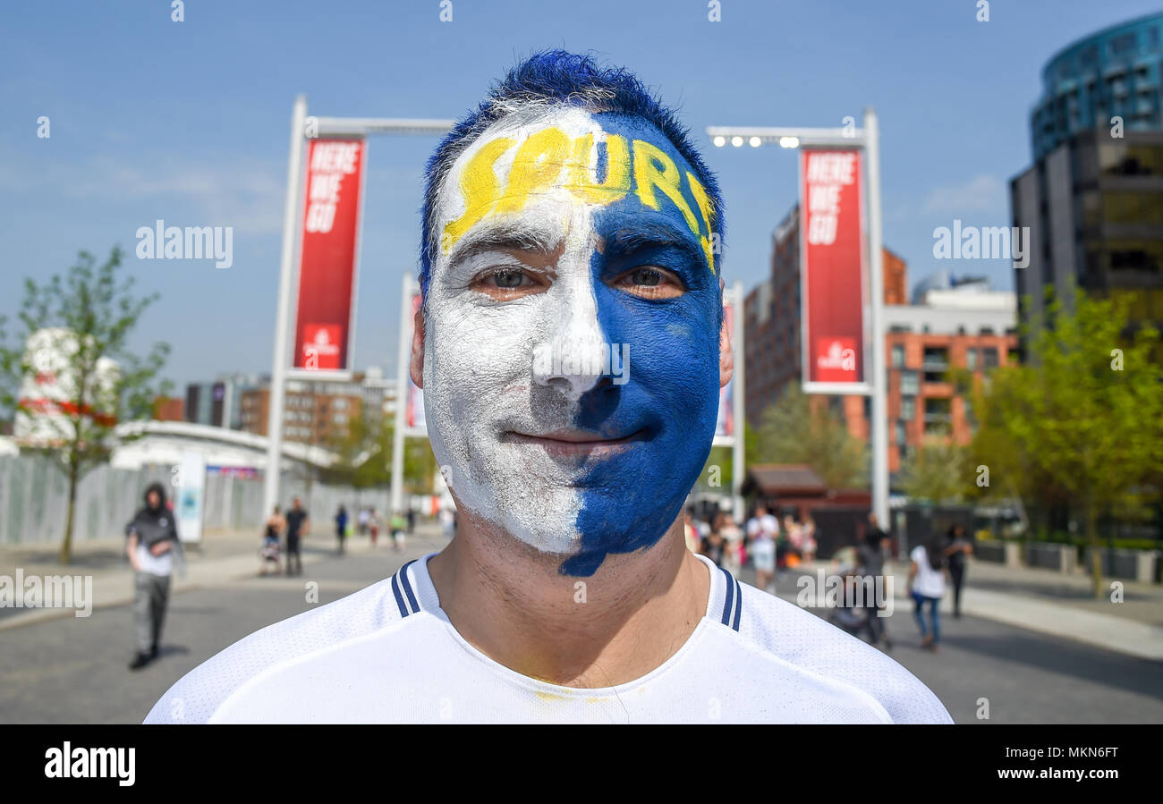 Spurs face paint hi-res stock photography and images - Alamy