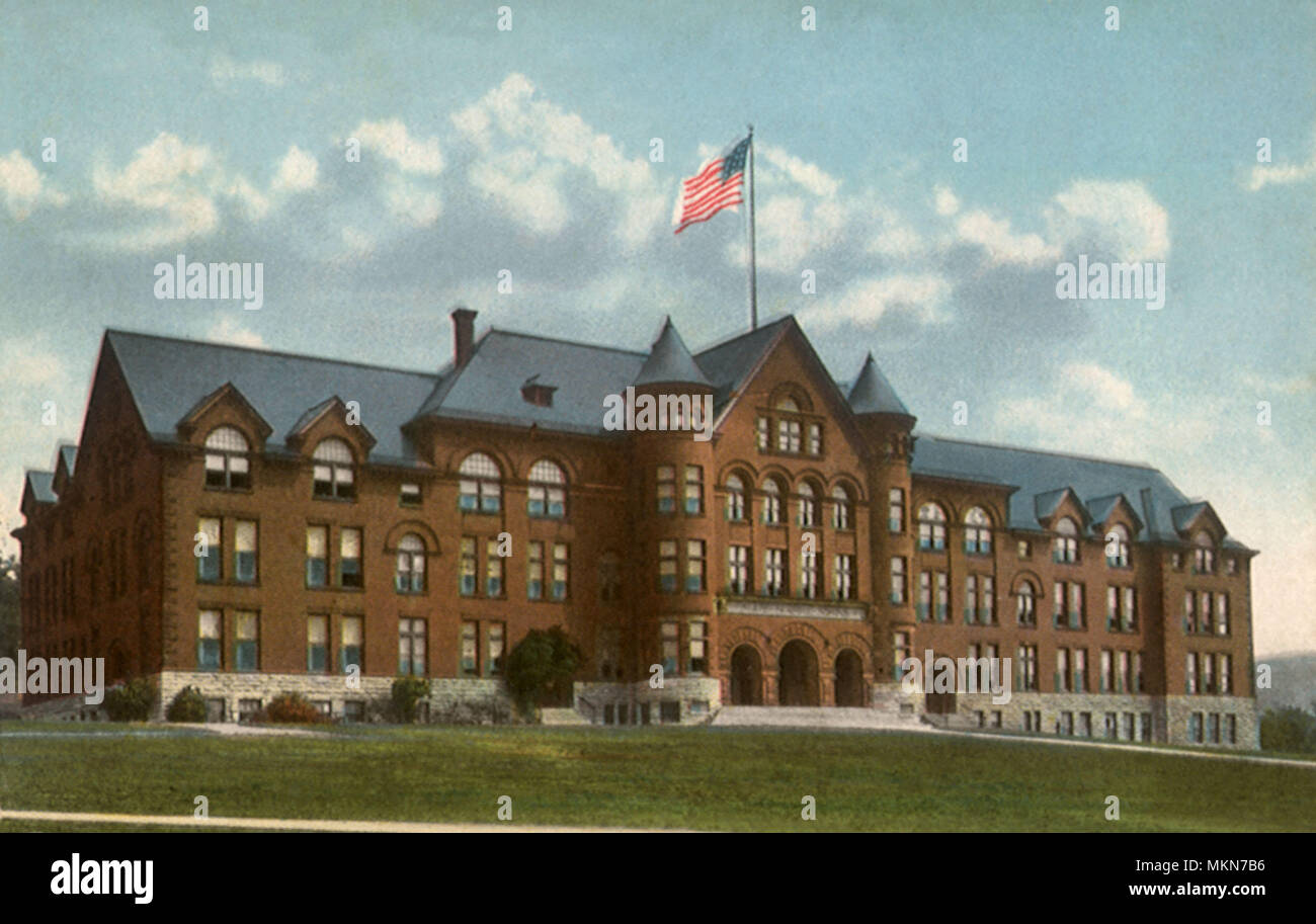 State Normal School. Oneonta Stock Photo - Alamy