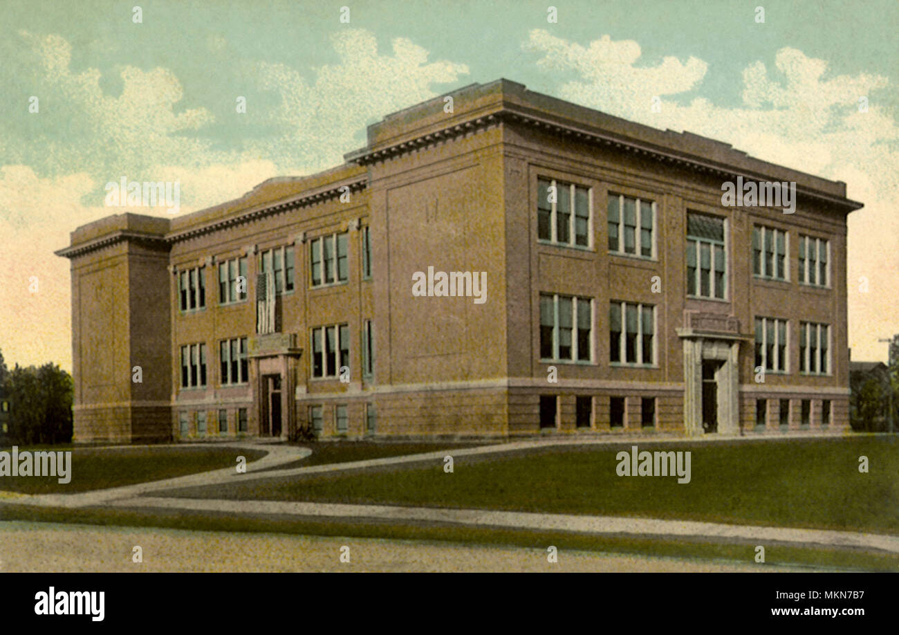 North Side School House. Oneida Stock Photo - Alamy