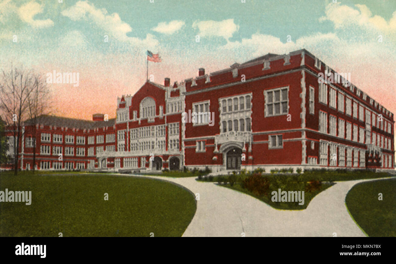 Scott High School. Toledo Stock Photo - Alamy