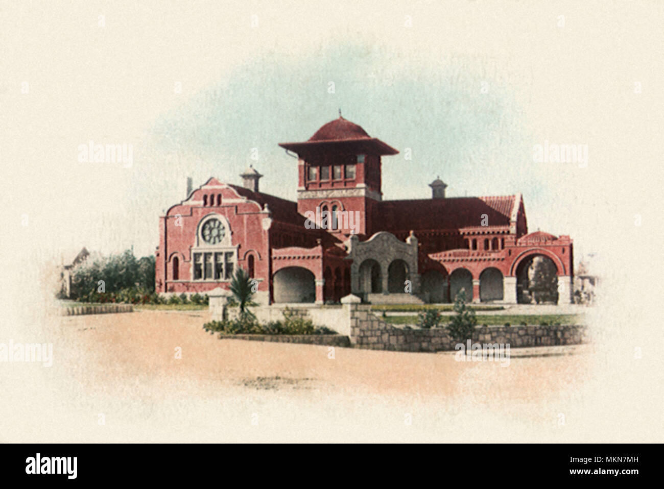 A.K. Smiley Library. Redlands Stock Photo - Alamy