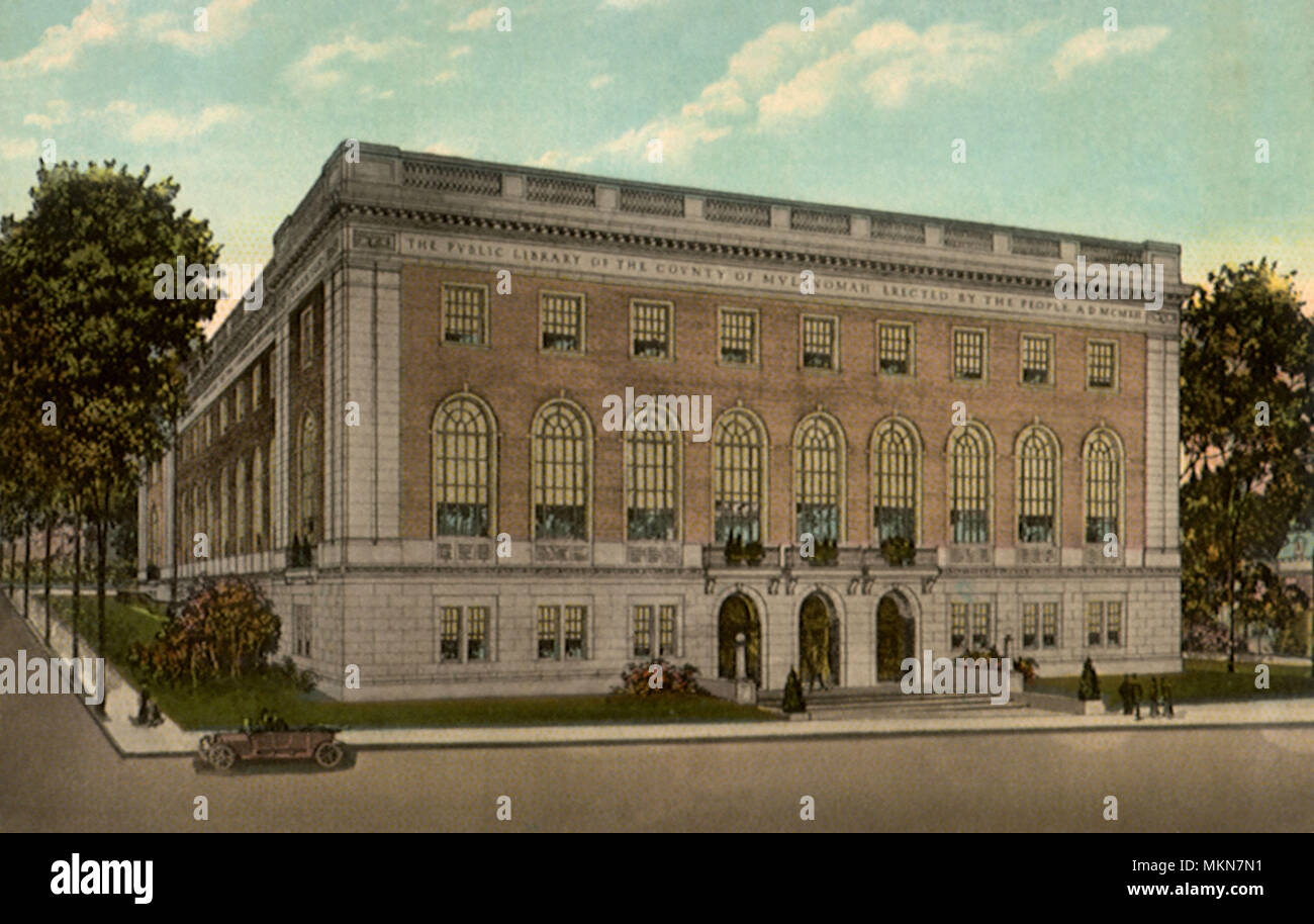 Portland Public Library. Portland Stock Photo - Alamy