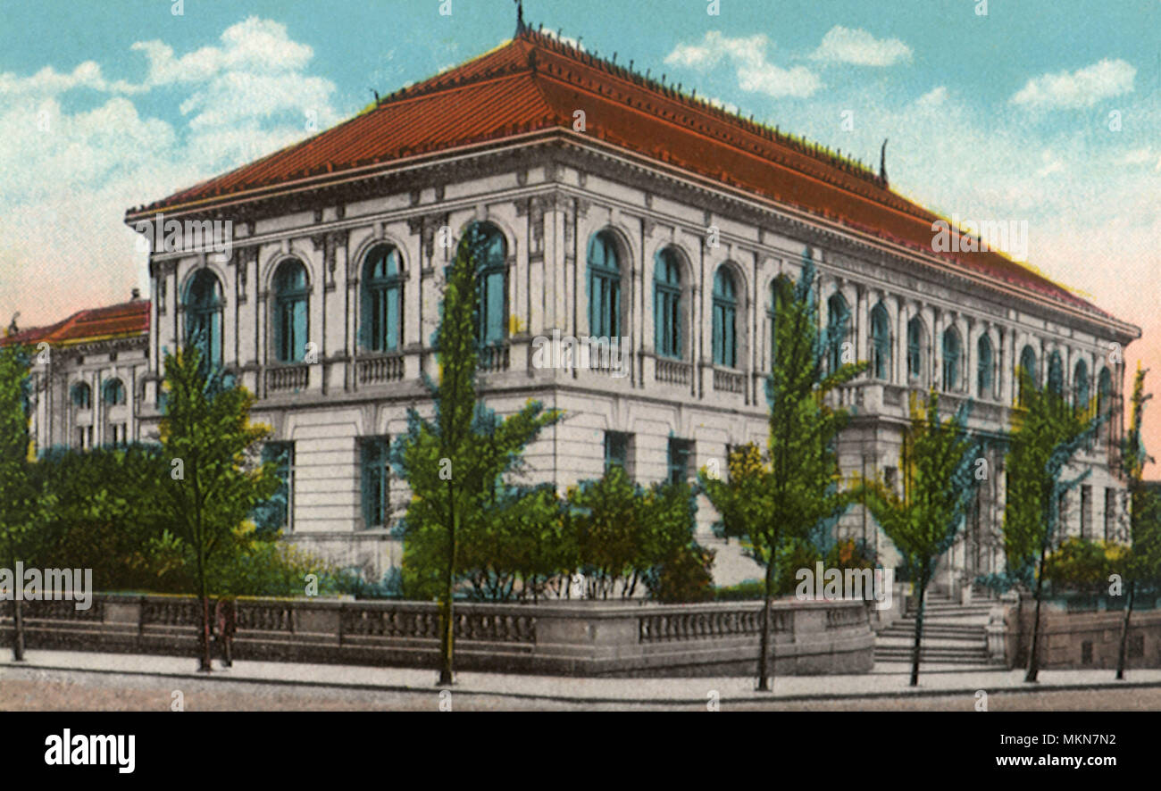 Public Library. Providence Stock Photo - Alamy