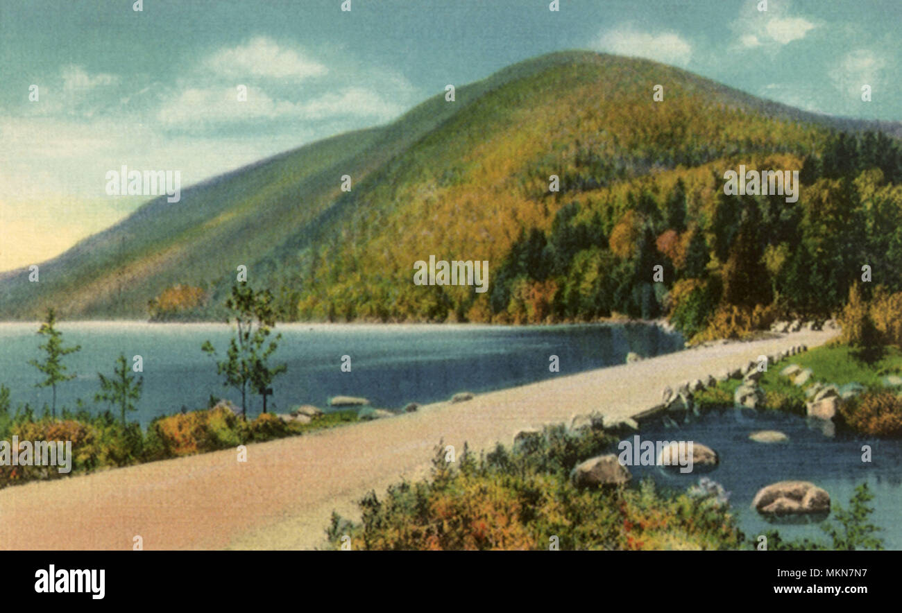 Acadia National Park. Bar Harbor Stock Photo - Alamy