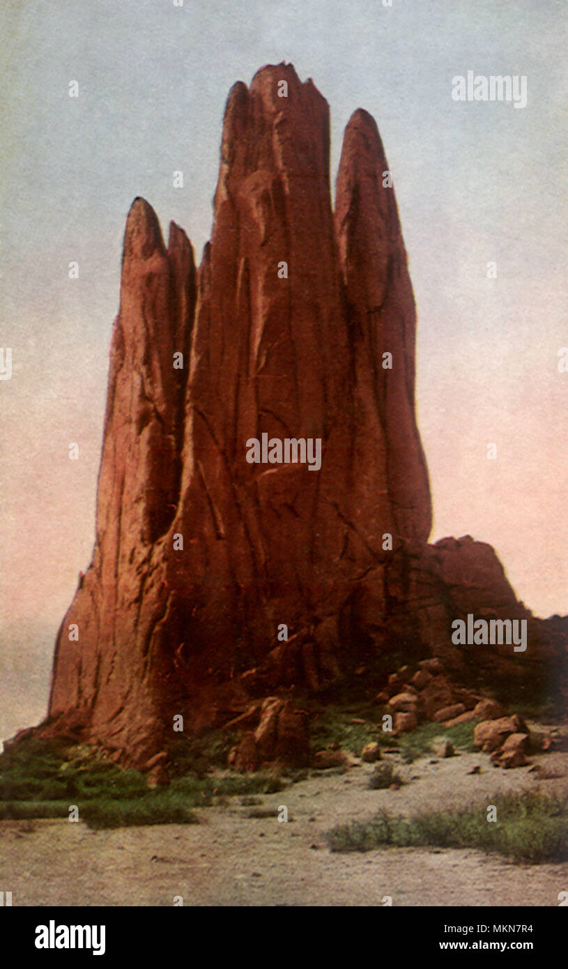 Tower of Babel Rock Stock Photo - Alamy