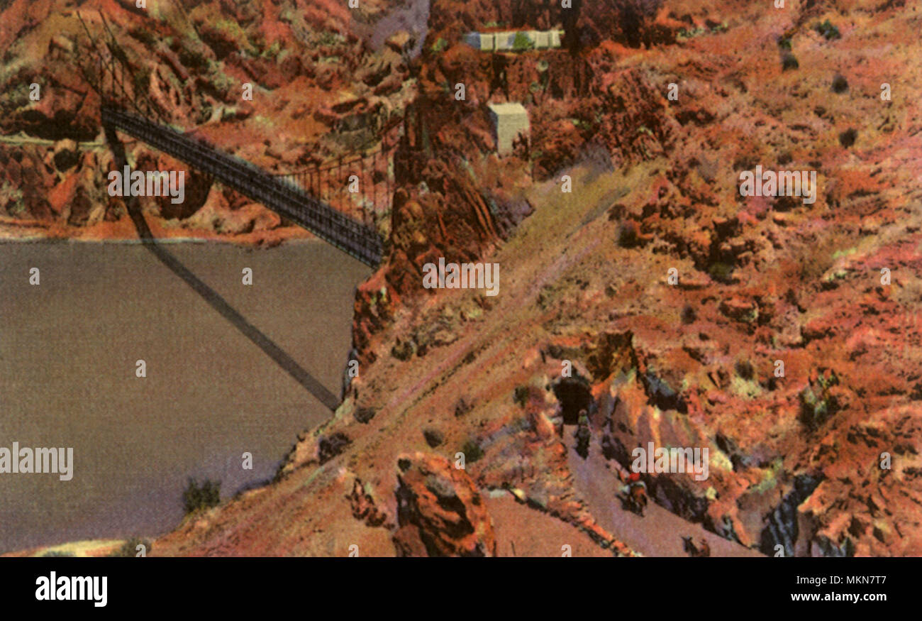 Suspension bridge kaibab suspension bridge hi-res stock photography and ...