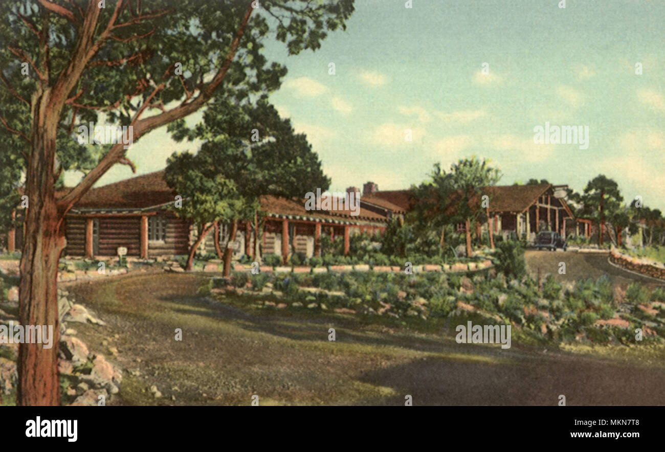 Bright Angel Lodge Stock Photo - Alamy