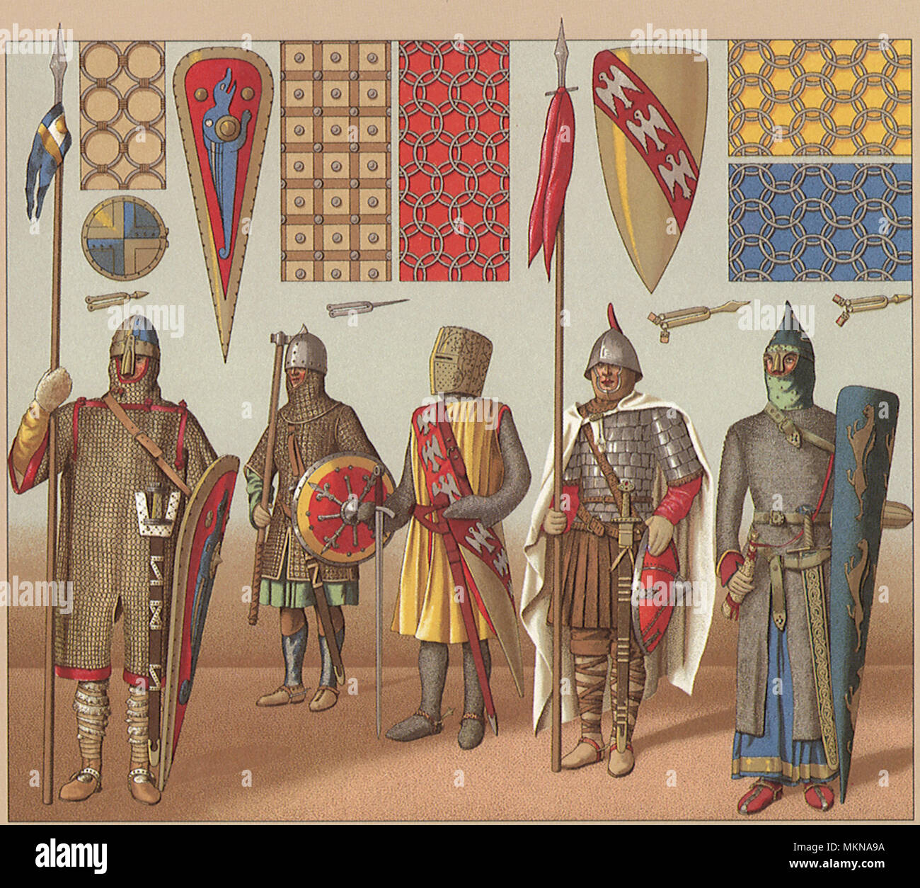 Medieval knights hi-res stock photography and images - Alamy