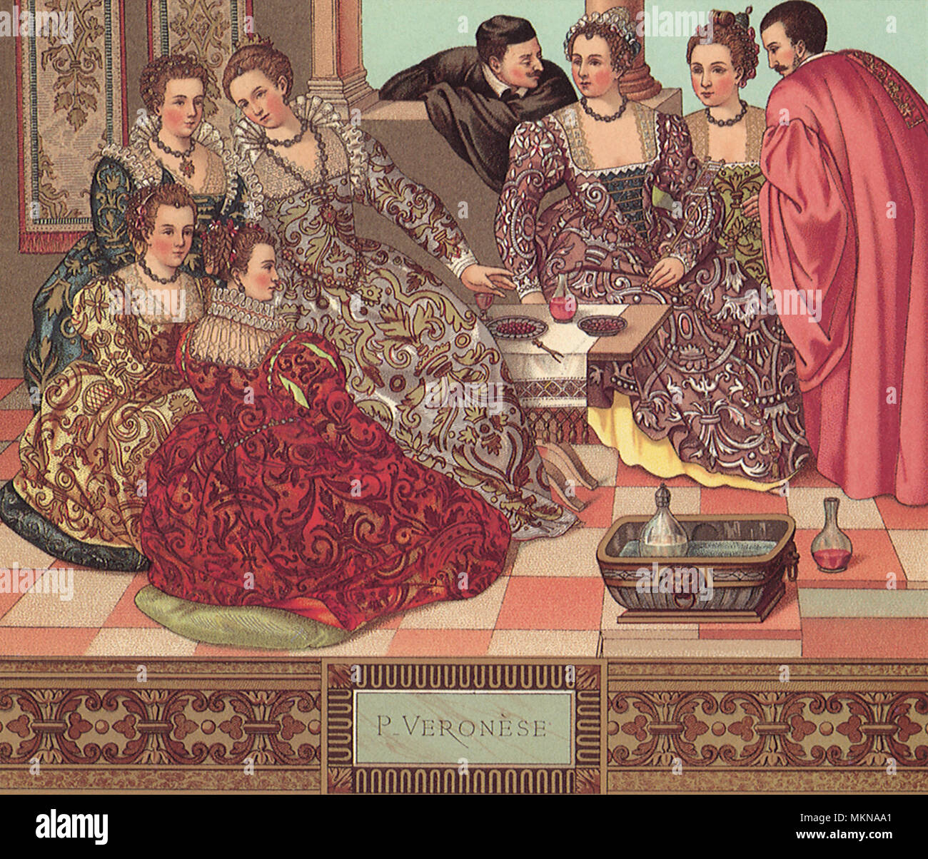 Venetian courtesans hi-res stock photography and images - Alamy