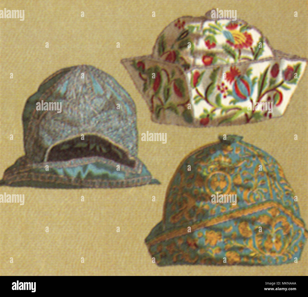 Fine French Caps Stock Photo - Alamy