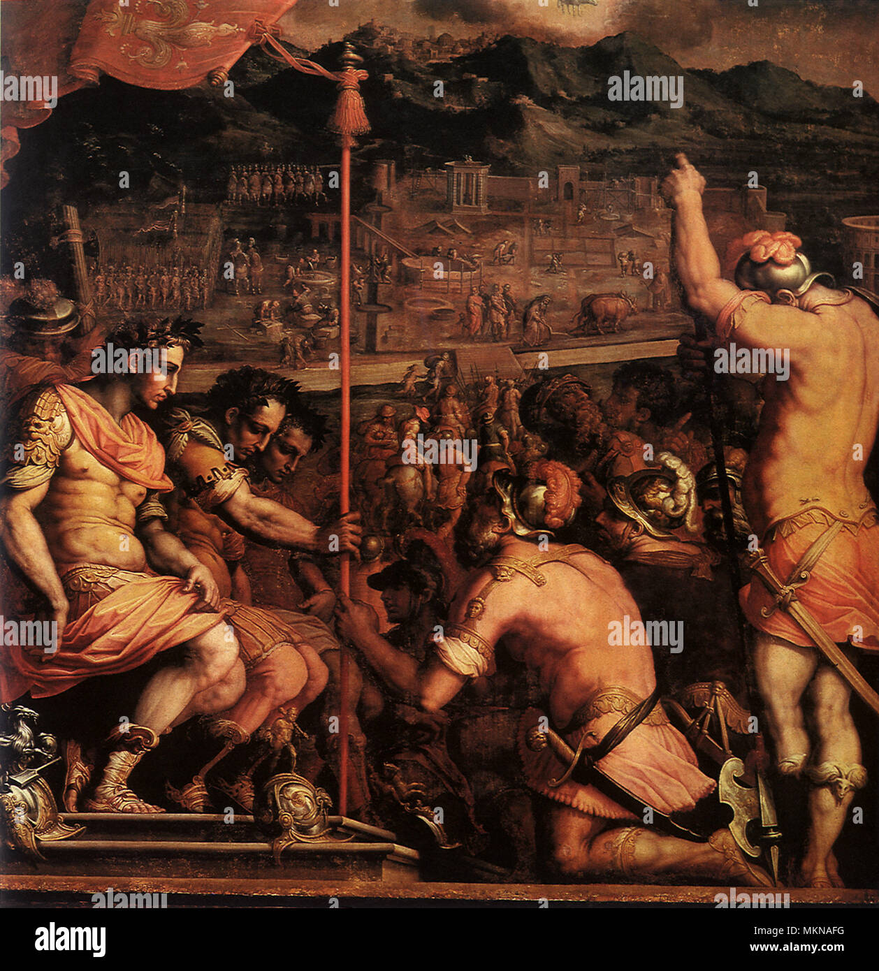 Foundation of Florence 1565 Stock Photo - Alamy