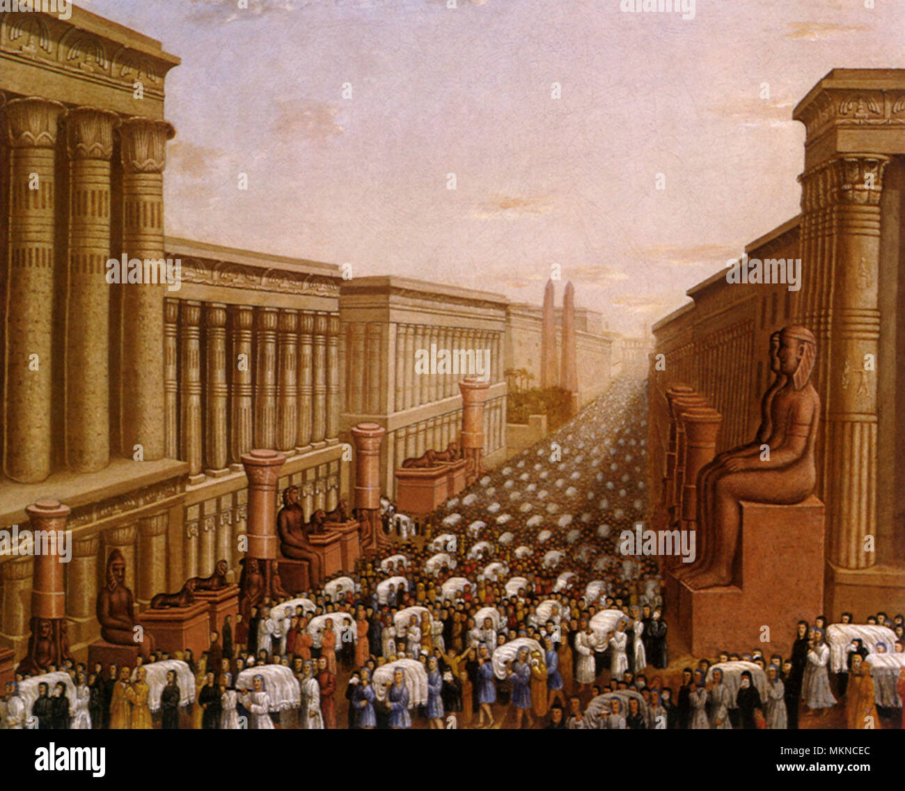 Burial of the First Born Stock Photo - Alamy