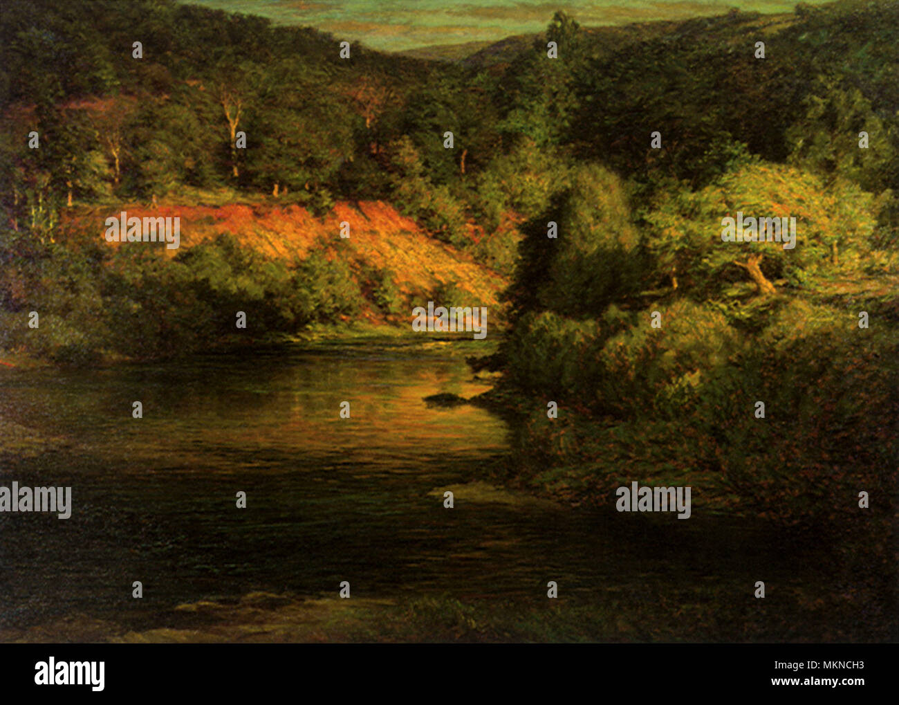 The Ebbing of the Day Stock Photo - Alamy