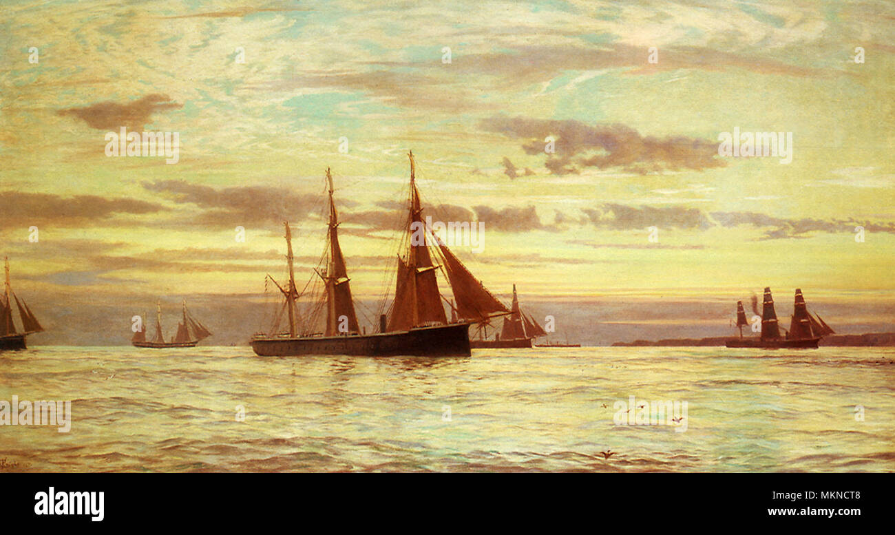 Units of the Channel Fleet Stock Photo - Alamy