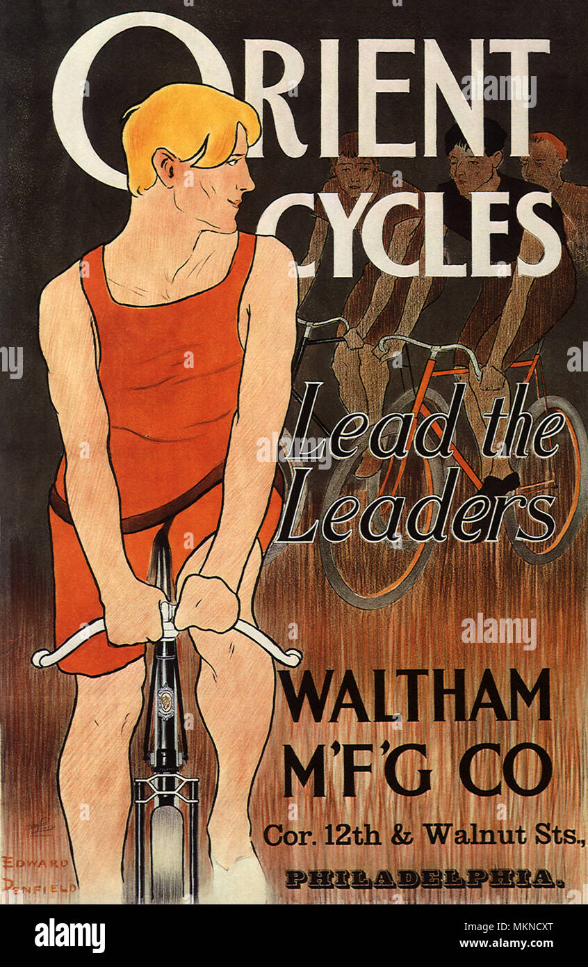 Vintage posters cycle hi-res stock photography and images - Alamy