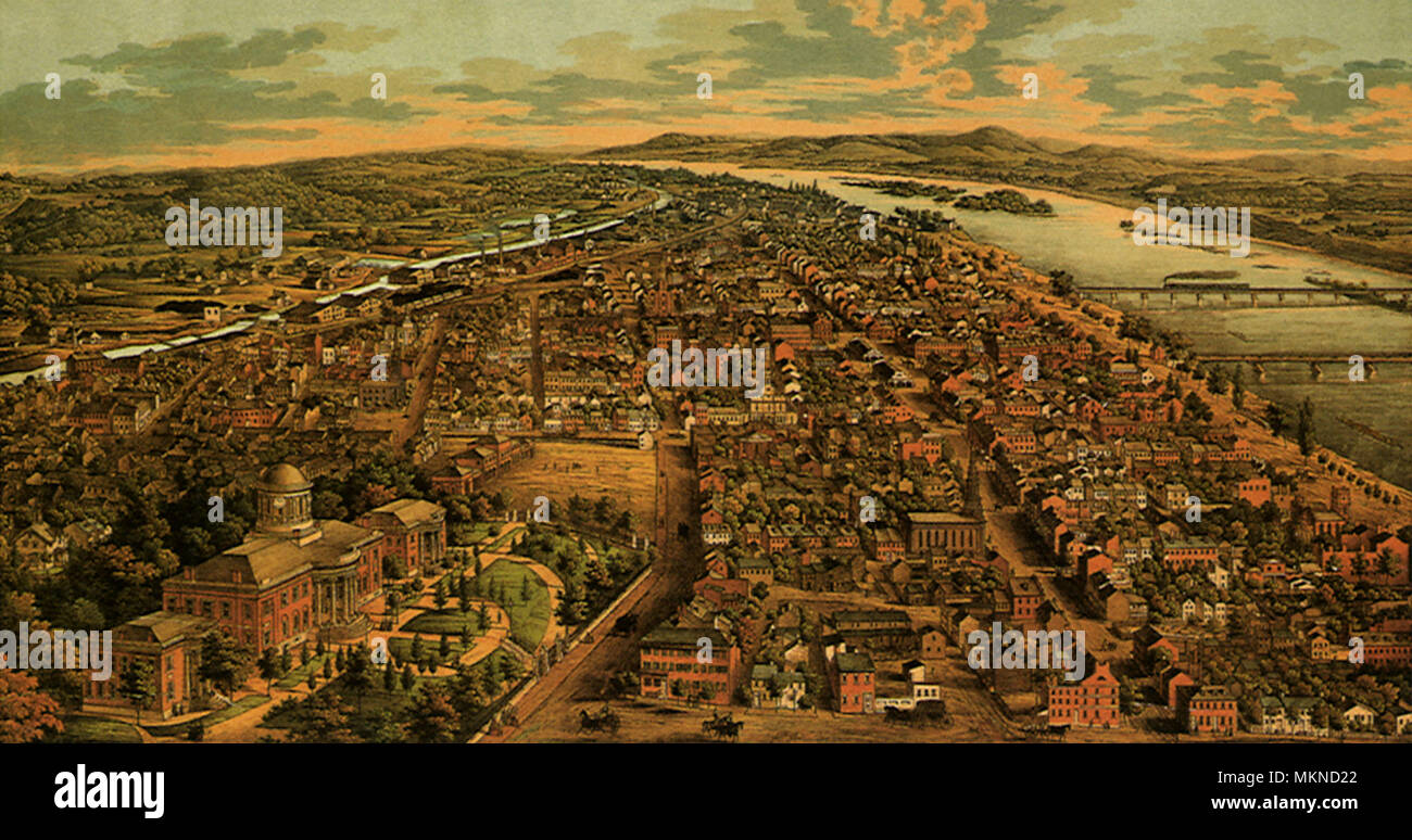 Pennsylvania maps hi-res stock photography and images - Alamy