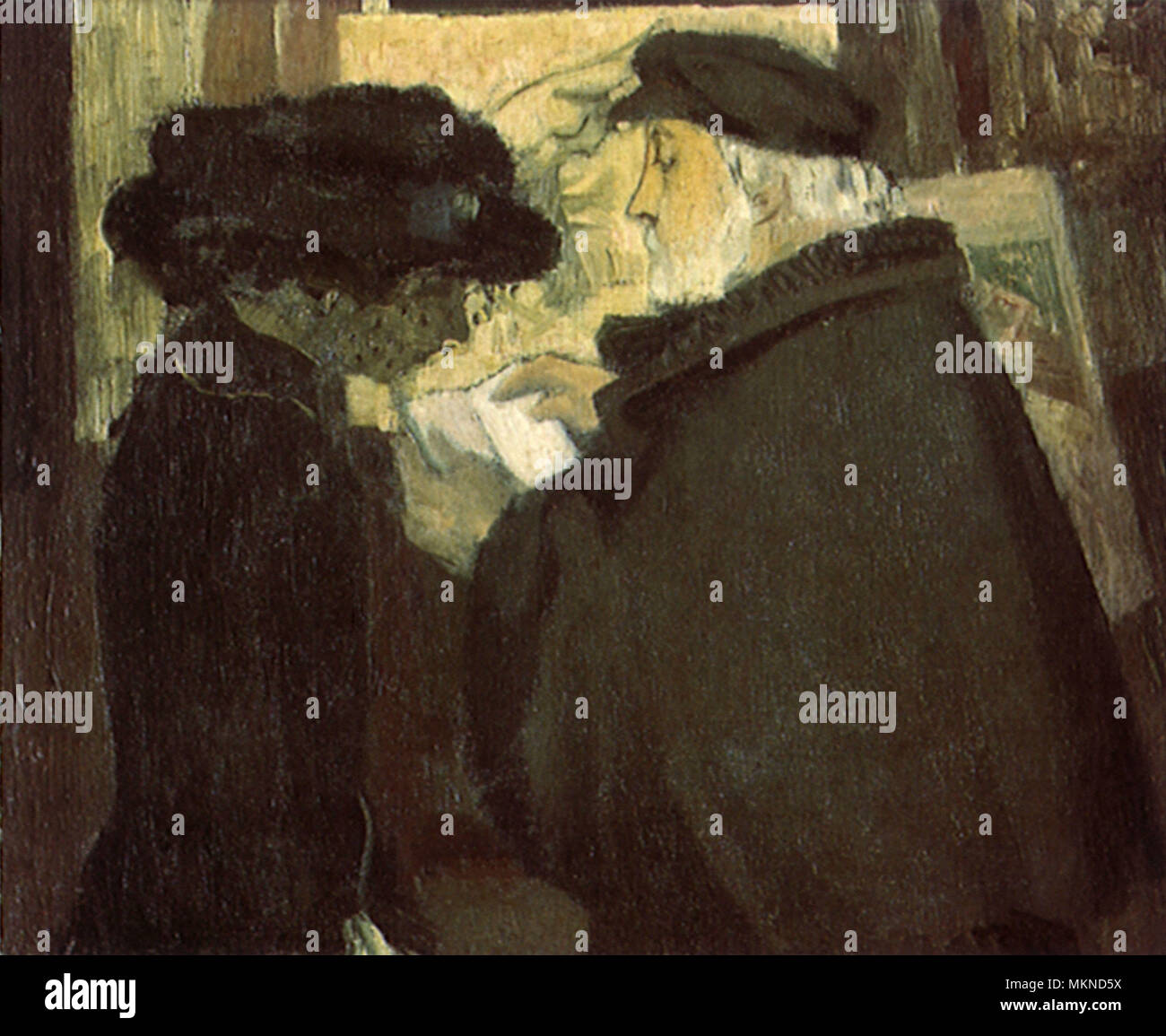 Degas and His Model Stock Photo - Alamy