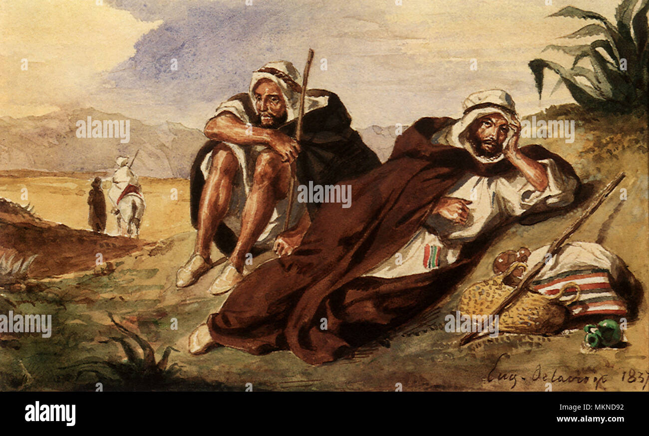 Arabs of Oran Stock Photo - Alamy