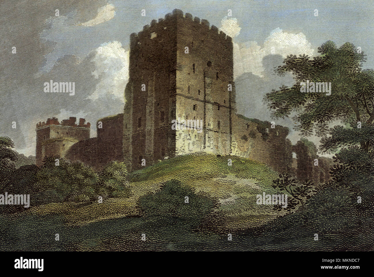 Portchester castle medieval castle hi-res stock photography and images ...
