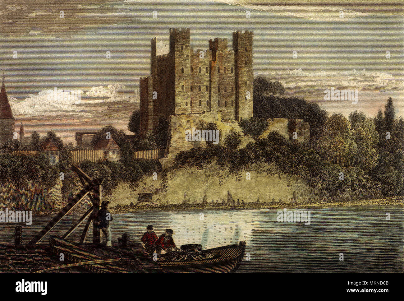 Rochester castle castle hi-res stock photography and images - Alamy