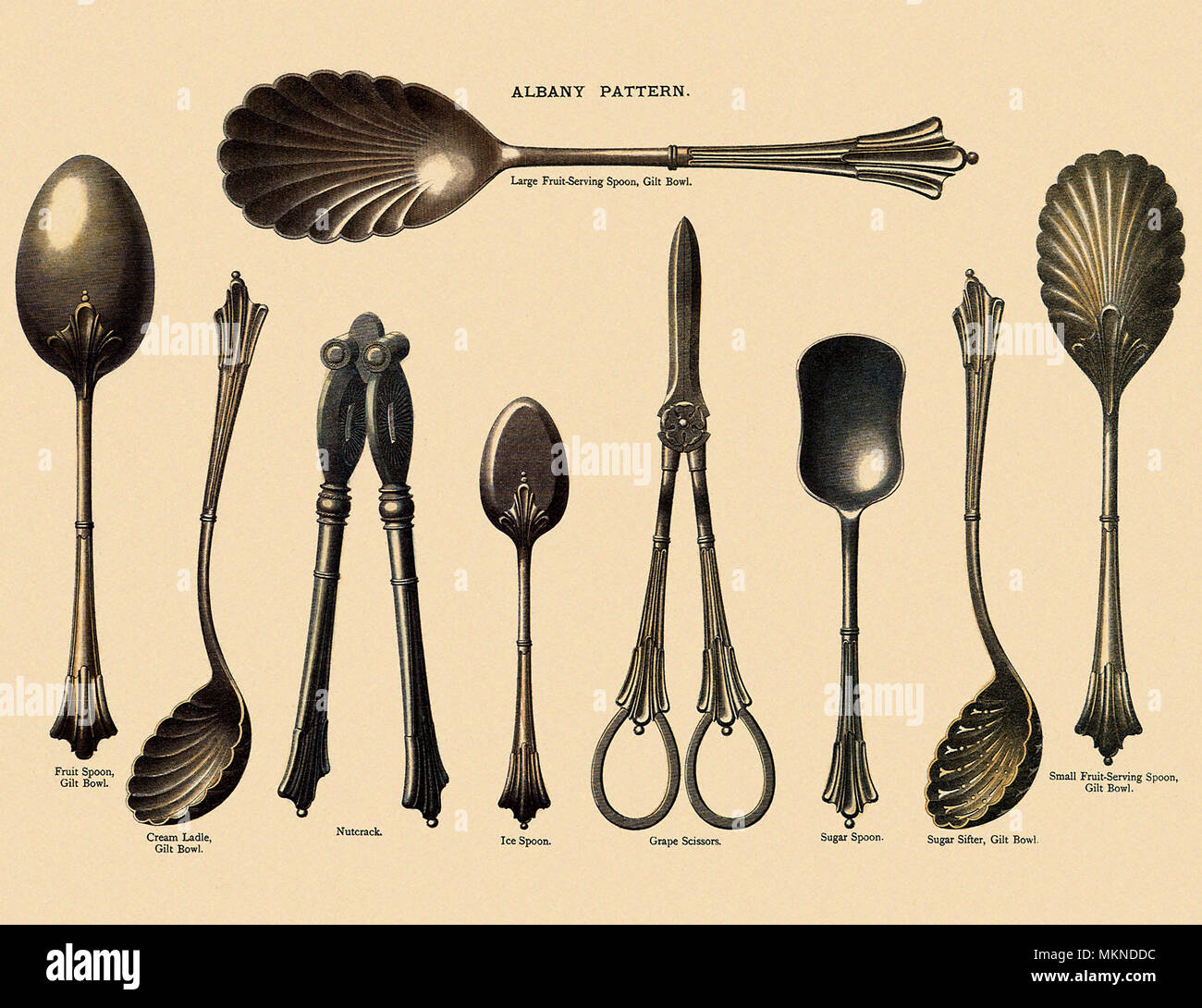 Silverware collection hi-res stock photography and images - Alamy