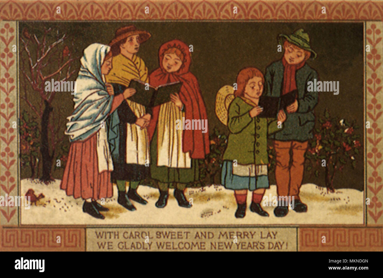 The yuletide singers hi-res stock photography and images - Alamy