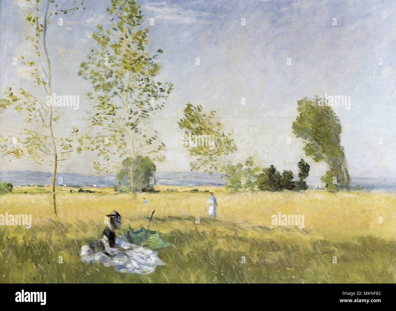 Field of Bezons Stock Photo - Alamy