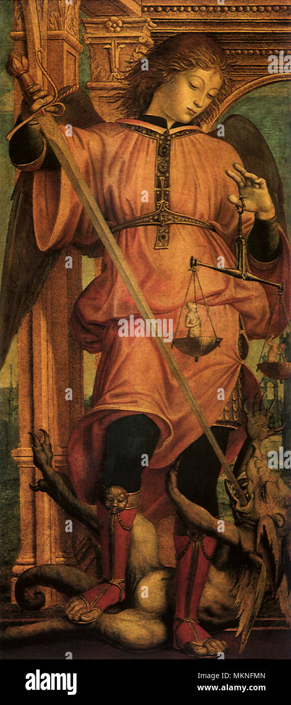 Archangel michael sword hi-res stock photography and images - Alamy