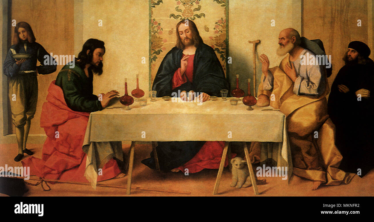 Christ at emmaus hi-res stock photography and images - Alamy