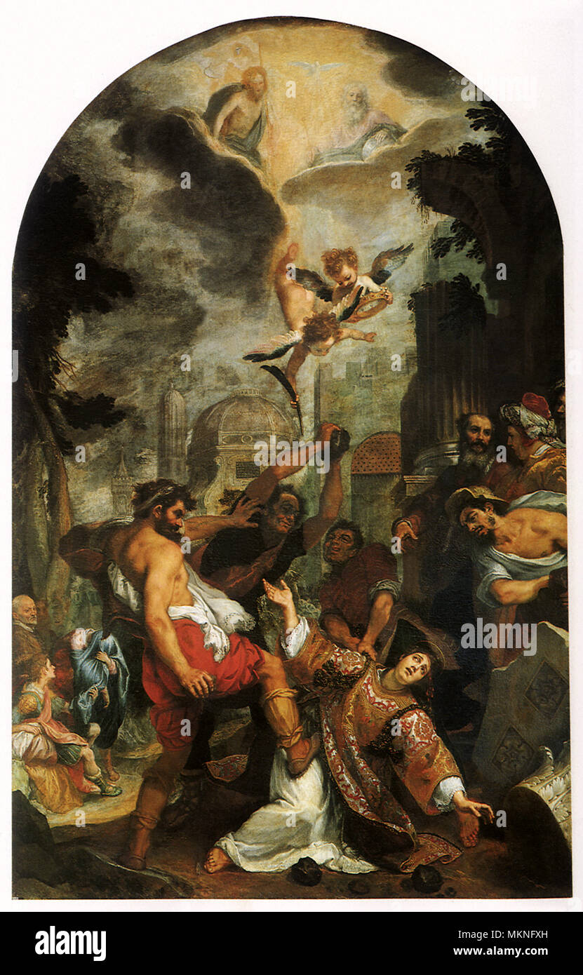 The Martyrdom of Saint Stephen Stock Photo - Alamy
