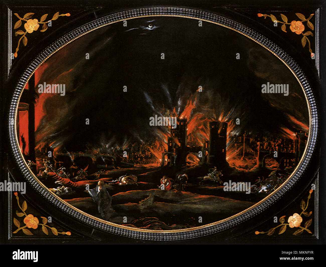 Burning troy hi-res stock photography and images - Alamy