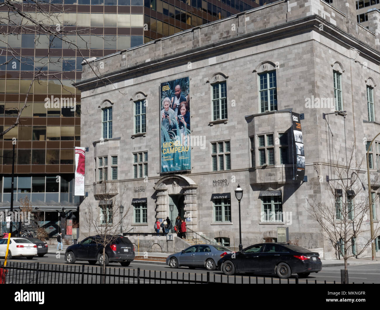Quebec, canada. The McCord museum in downtown Montreal Stock Photo - Alamy